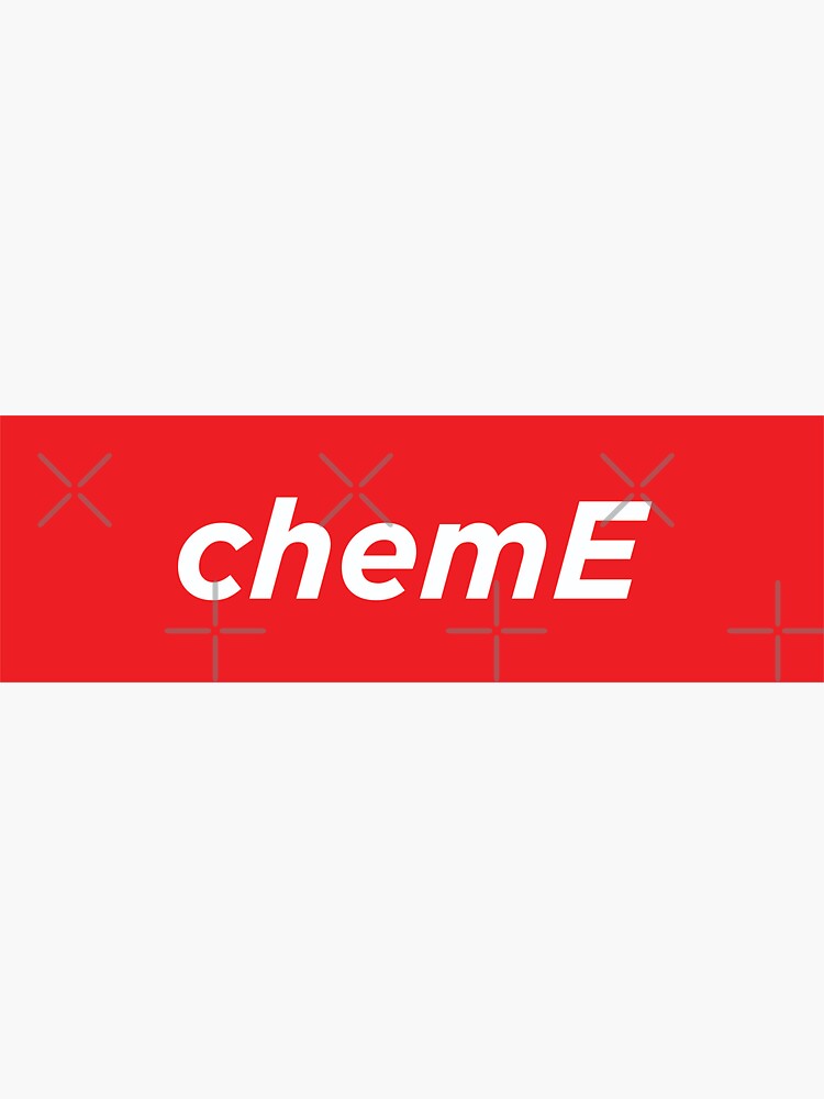 "chemE" Sticker for Sale by orlumbuspirate | Redbubble