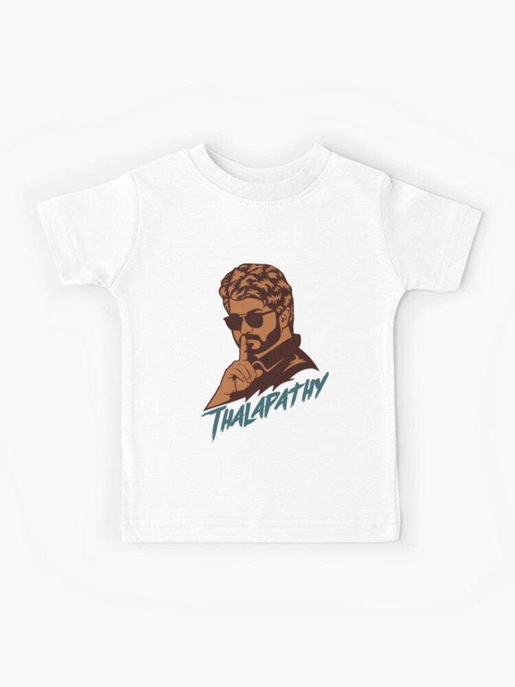 Master Movie Tamil Thalapathy Vijay Movie 2 Kids T Shirt