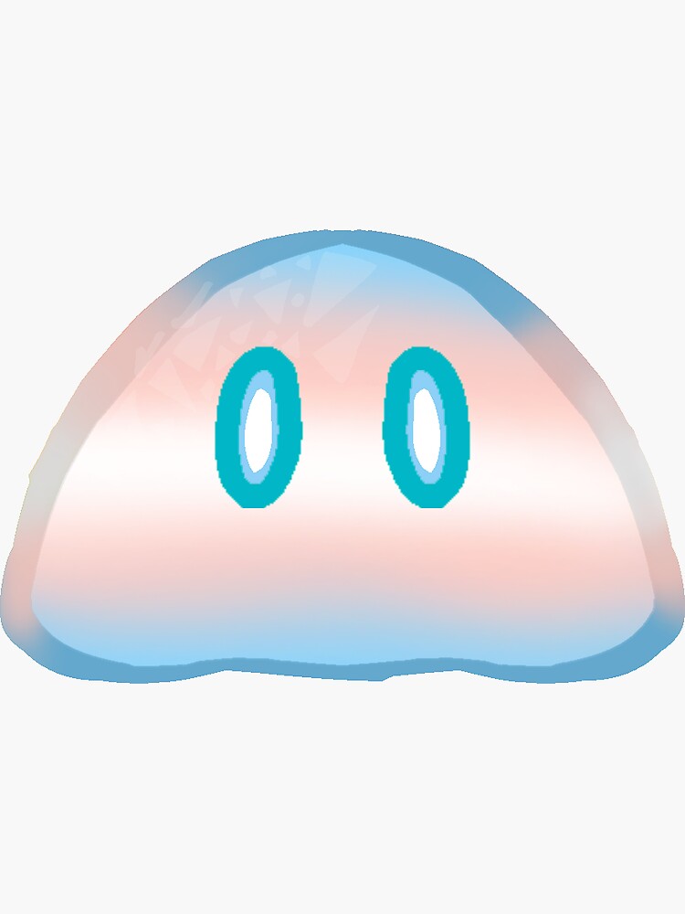 "Trans slime " Sticker for Sale by mikaynu | Redbubble