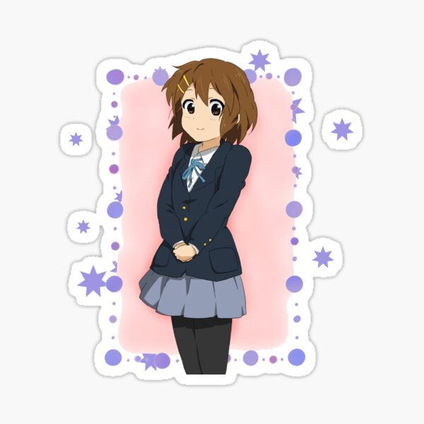 "K-on " Sticker for Sale by Yusuflakhdar | Redbubble