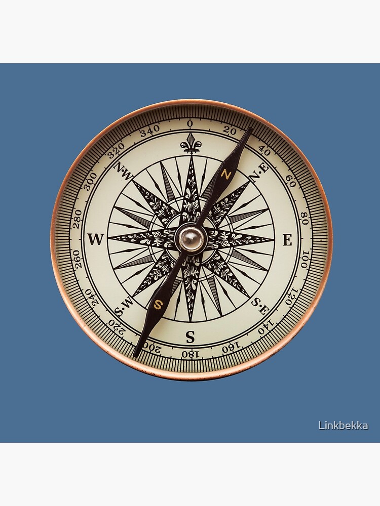 "Vintage Compass Clock Face" Photographic Print for Sale by Linkbekka ...