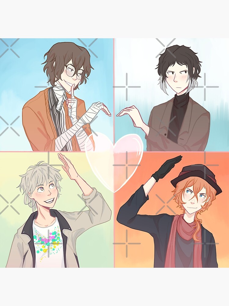 "Soukoku!" Poster by hayathi | Redbubble
