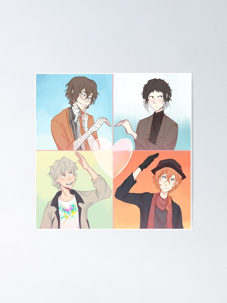 "Soukoku!" Poster by hayathi | Redbubble