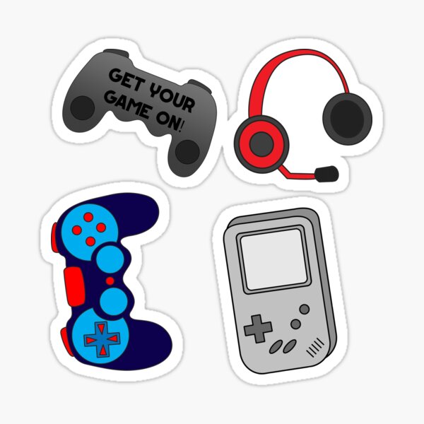 "Gamer sticker pack" Sticker by shardaunei | Redbubble