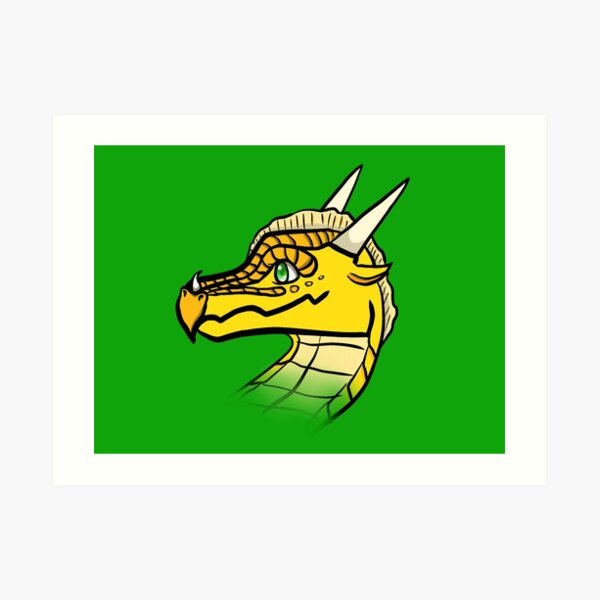 "Wings of Fire - Sunny - Sandwing - The Brightest Night" Art Print by ...