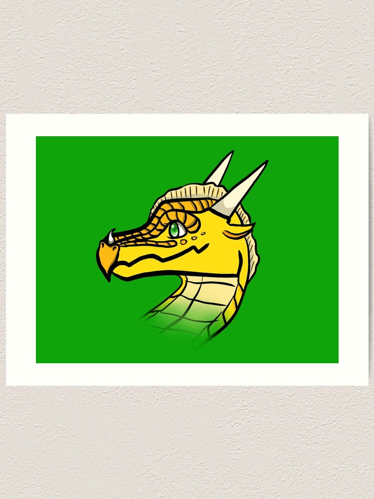 "Wings of Fire - Sunny - Sandwing - The Brightest Night" Art Print by ...