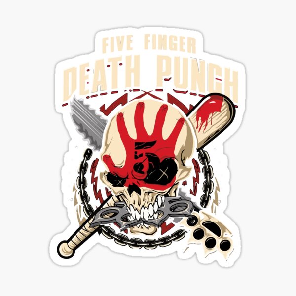 Five Finger Death Punch Stickers | Redbubble