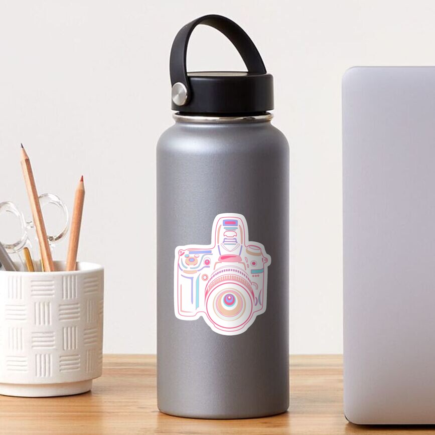 "Cute Pastel Camera" Sticker for Sale by XOOXOO | Redbubble