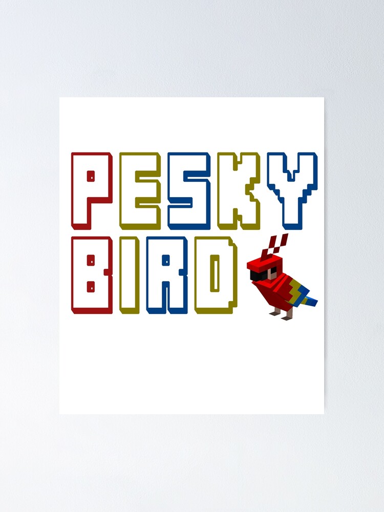"pesky bird" Poster for Sale by handa19 | Redbubble