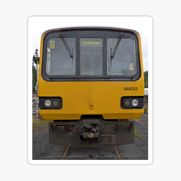 "Class 144 Pacer" Sticker by Scenebyrail | Redbubble