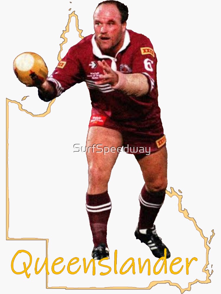 "Queenslander " Sticker for Sale by SurfSpeedway | Redbubble