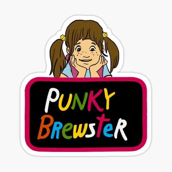 "Punky Brewster" Sticker for Sale by mr-jerichotv | Redbubble