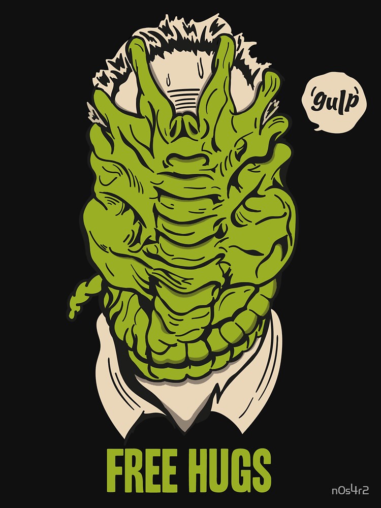 "Alien - Free Hugs" T-shirt for Sale by n0s4r2 | Redbubble | free hugs ...