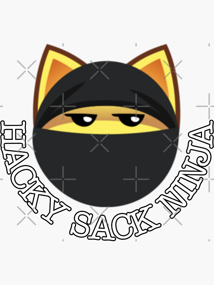 "Hacky Sack Ninja" Sticker for Sale by Artwistooo | Redbubble