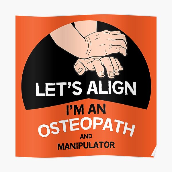 Osteopath Posters | Redbubble