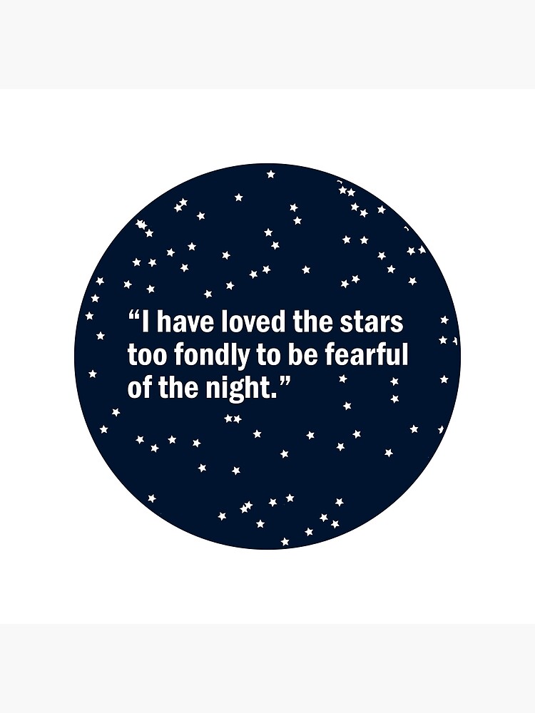 "Vincent Van Gogh Starry Night Quote" Art Print for Sale by SeeOuTOO ...