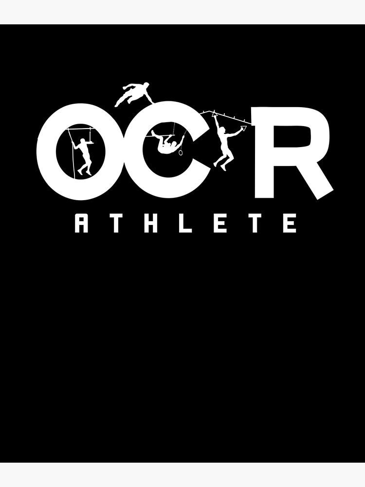"Obstacle Course Racing (OCR)" Poster by sherwinlde | Redbubble