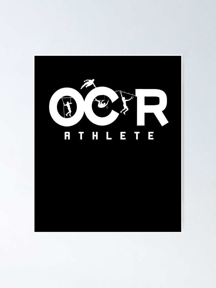 "Obstacle Course Racing (OCR)" Poster by sherwinlde | Redbubble