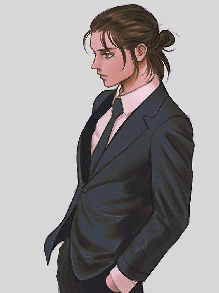 "Eren Yeager on a suit - attack on titan season 4" Metal Print by SIGMA ...