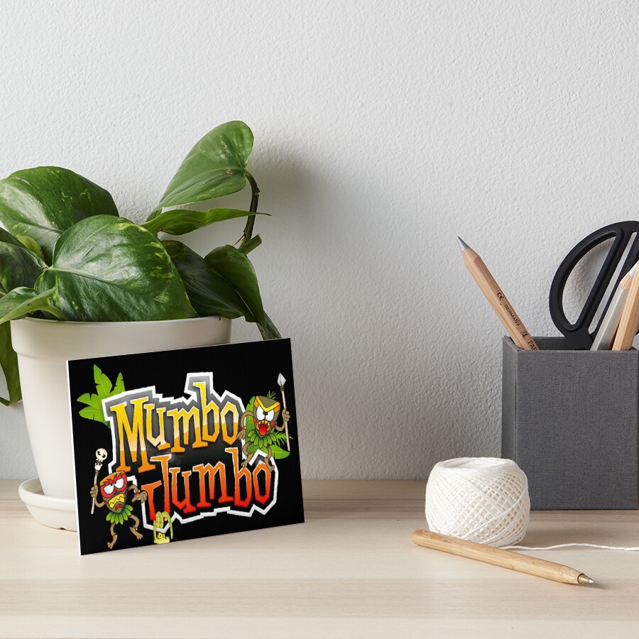 "Mumbo Jumbo Jungle Logo" Art Board Print by BabylonMerchant | Redbubble