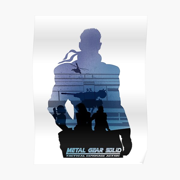 "MGS 1 POSTER" Poster for Sale by AdamParkerArt | Redbubble