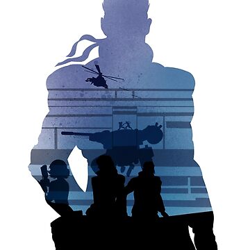 "MGS 1 POSTER" Sticker for Sale by AdamParkerArt | Redbubble