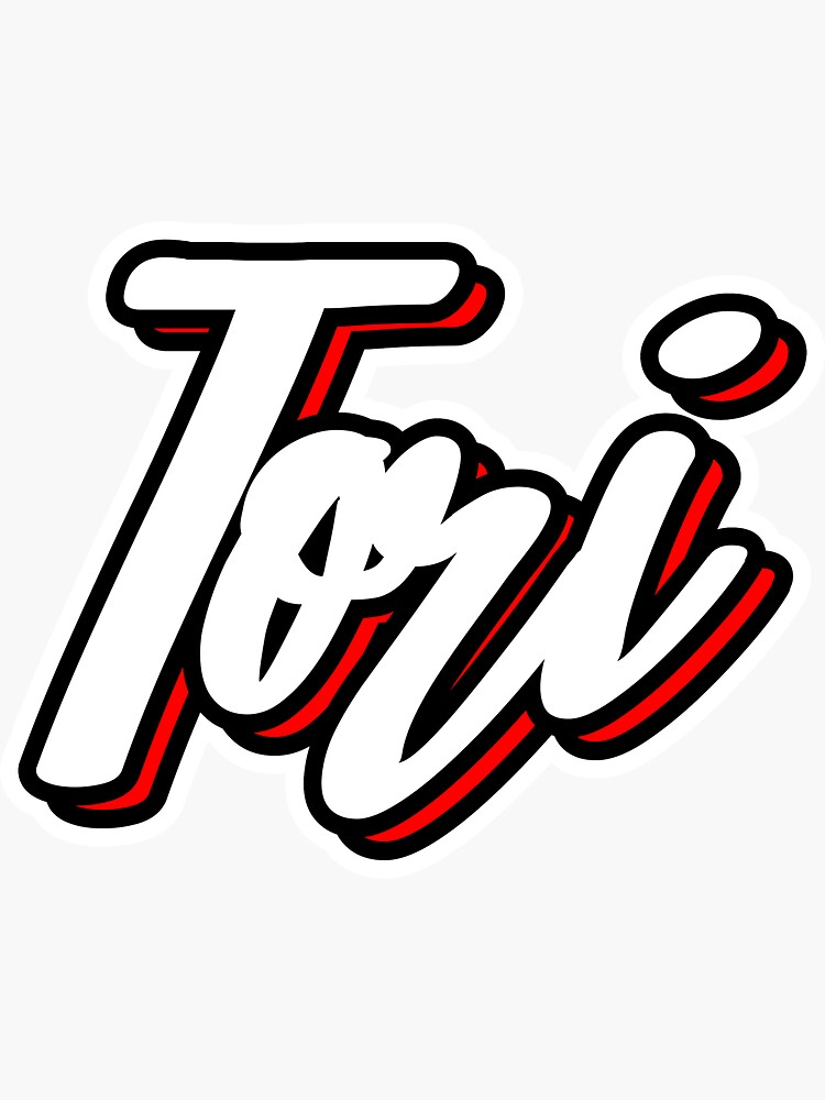 "Tori first name - hand lettering design" Sticker by sulies | Redbubble