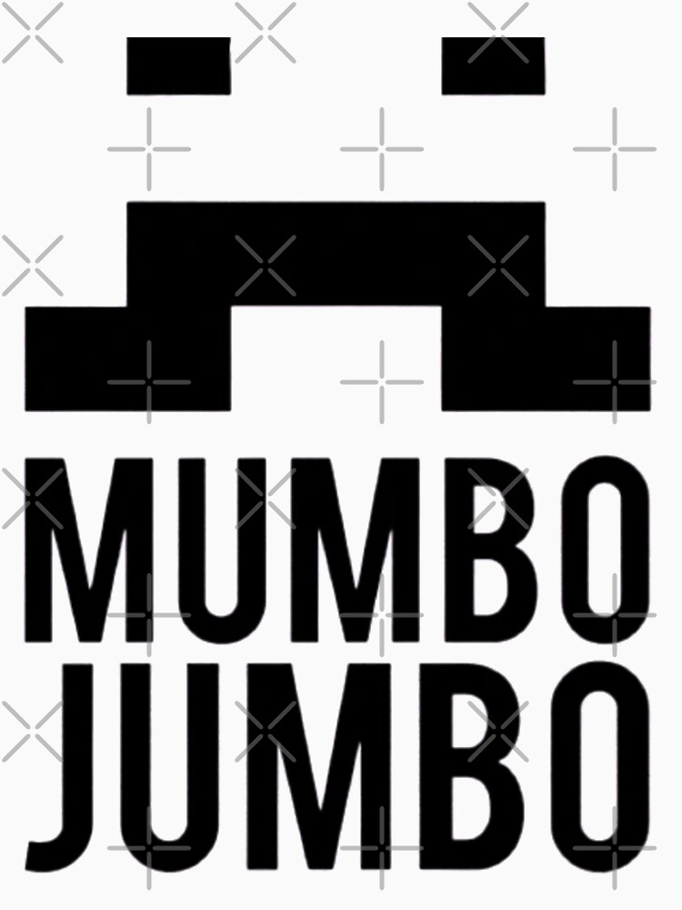 "Mumbo Jumbo Pixel Style Angry Writing" T-shirt for Sale by ...