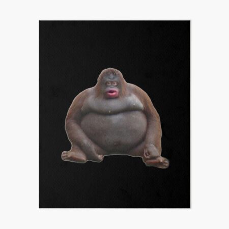 "Reject Humanity Return to Monke - Embrace the Monke" Art Board Print ...