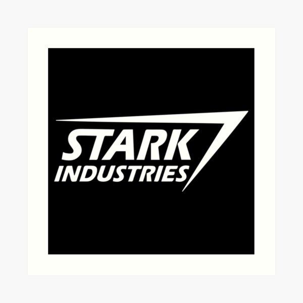 Tony Stark Logo Art Prints | Redbubble