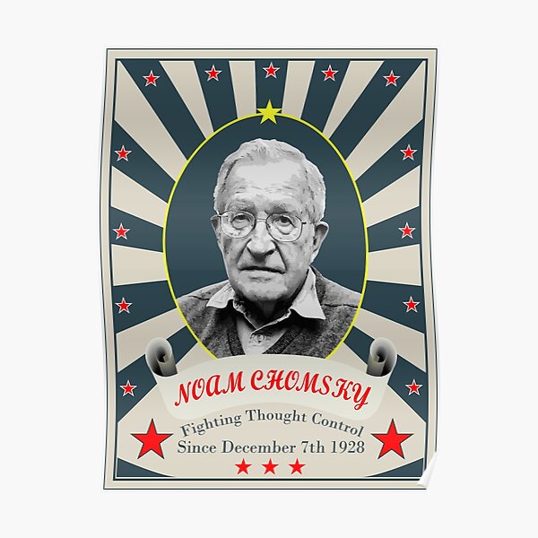 Noam Chomsky Posters | Redbubble
