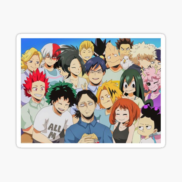 Mha Class 1a Stickers | Redbubble