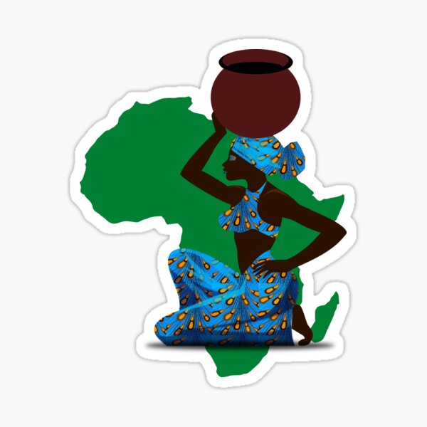 "mama africa" Sticker for Sale by Pirayz | Redbubble