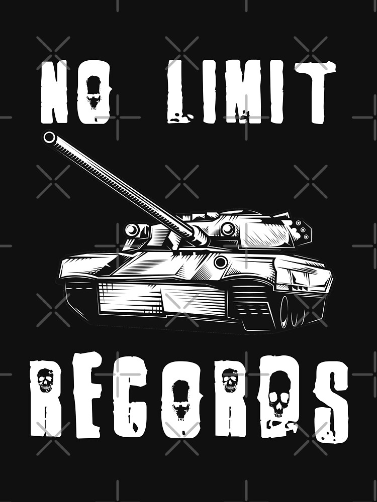 "No Limit Records" T-shirt for Sale by salma-elm7 | Redbubble | no ...