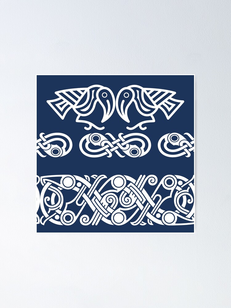 "Germanic Art from the migration era" Poster by Odinist | Redbubble