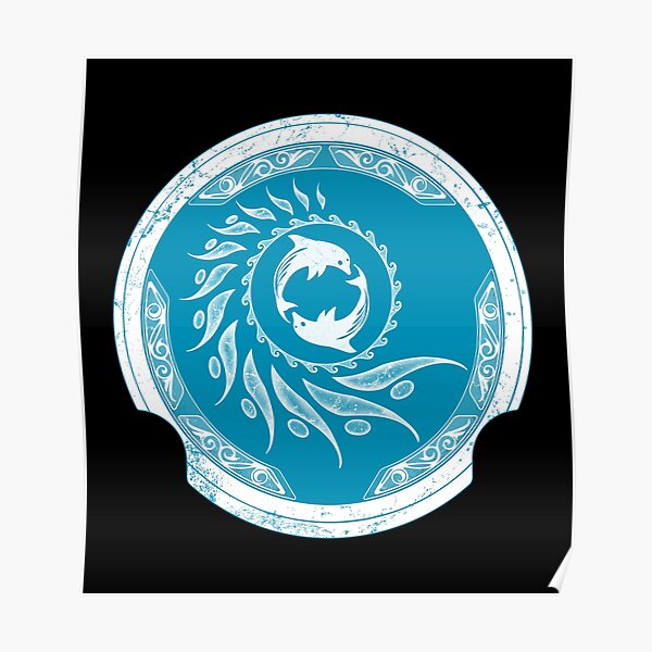 "Atlantis symbol" Poster by NicGrayGraphic | Redbubble