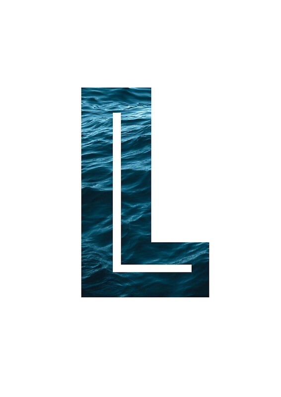 "The Letter "L" Ocean" by Mike Gallard | Redbubble