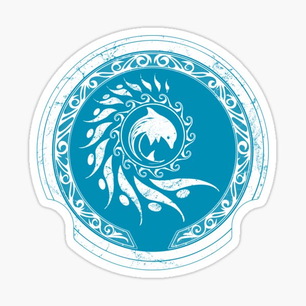 "Atlantis symbol" Sticker by NicGrayGraphic | Redbubble