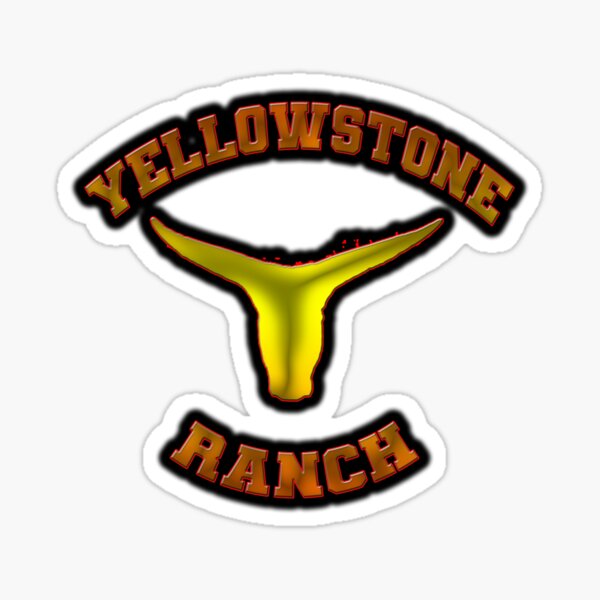 Yellowstone Dutton Ranch Stickers | Redbubble