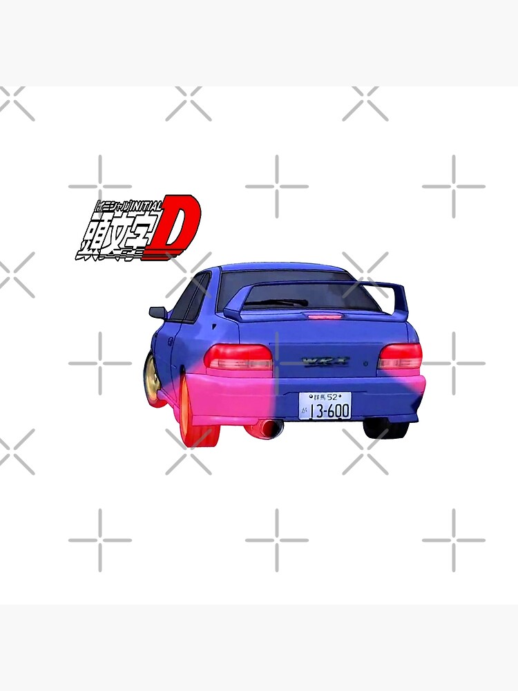 "Subaru Initial D Bunta Fujiwara" Poster by HeavensAnime | Redbubble