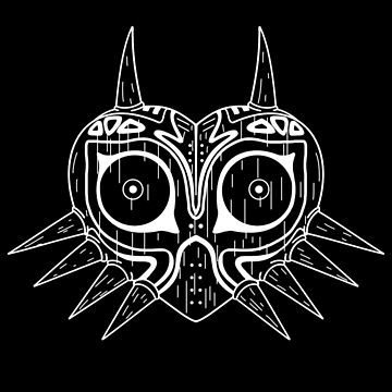 "White mask" Sticker by Jess-Xs | Redbubble