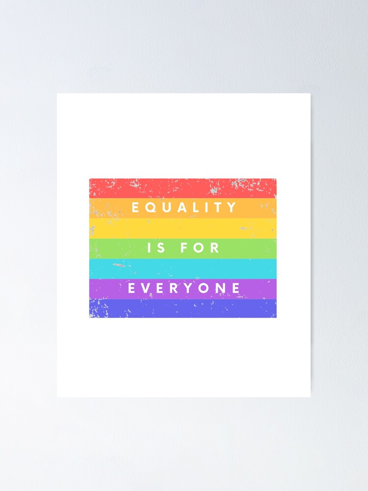 "Equality Is For Everyone Pride LgBtQ Women's Rights Black Lives Matter ...