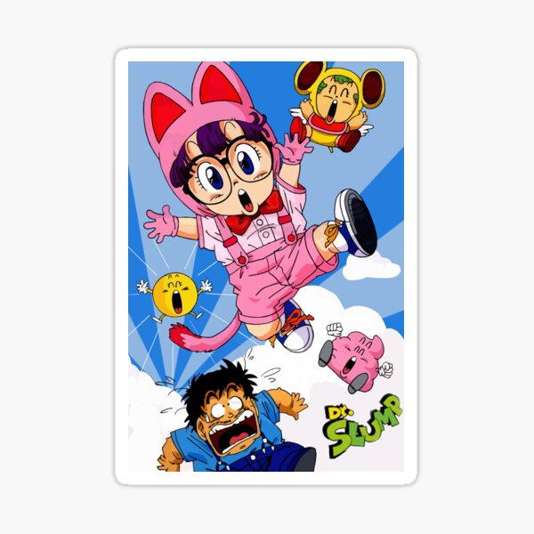 Dr Slump Stickers | Redbubble