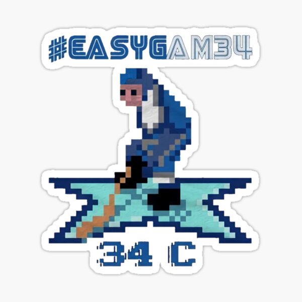 "Easy game 34 for Toronto Maple Leafs fans" Sticker by Simo-Sam | Redbubble