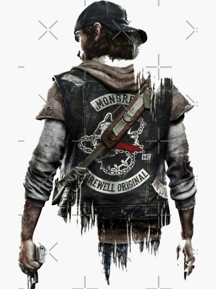 "day gone design" Sticker for Sale by 33dreamworld33 | Redbubble