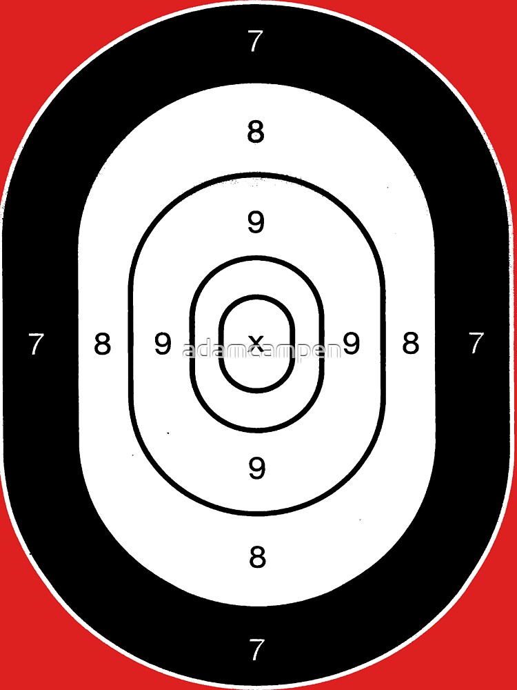 "Human Target Practice" Essential T-Shirt for Sale by adamcampen ...