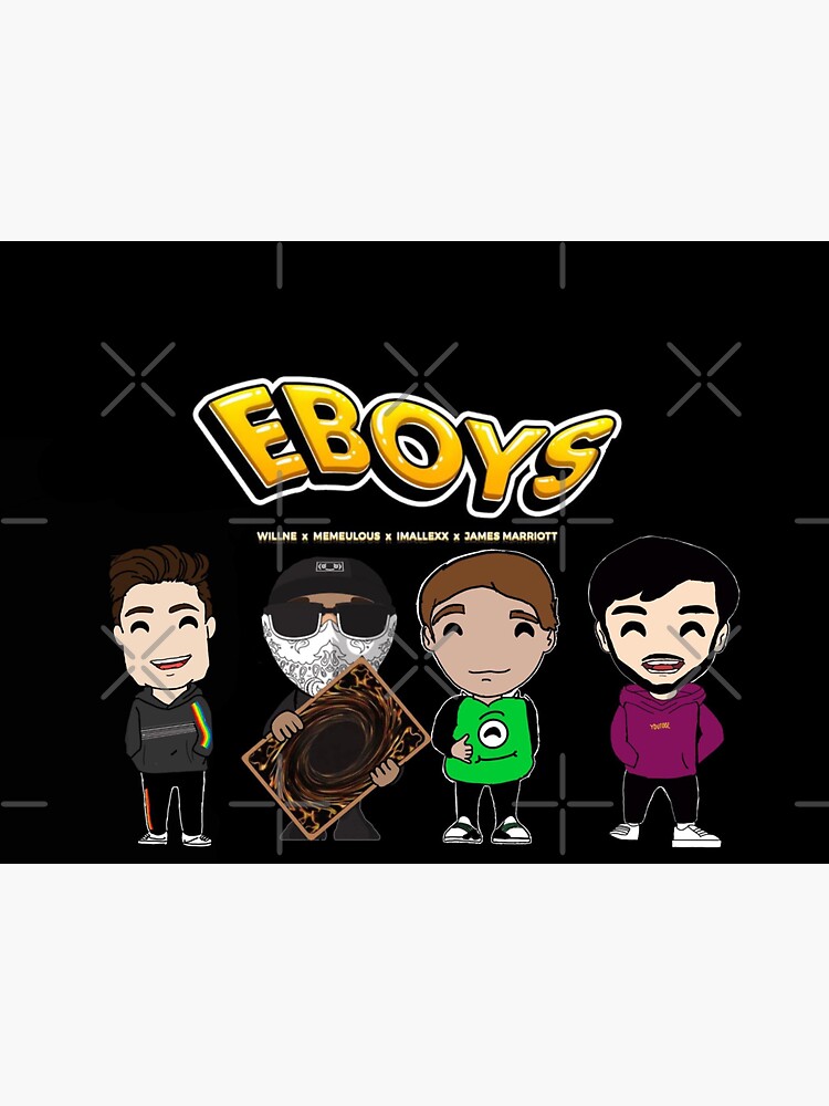 "eboys" Sticker for Sale by JordzArt | Redbubble
