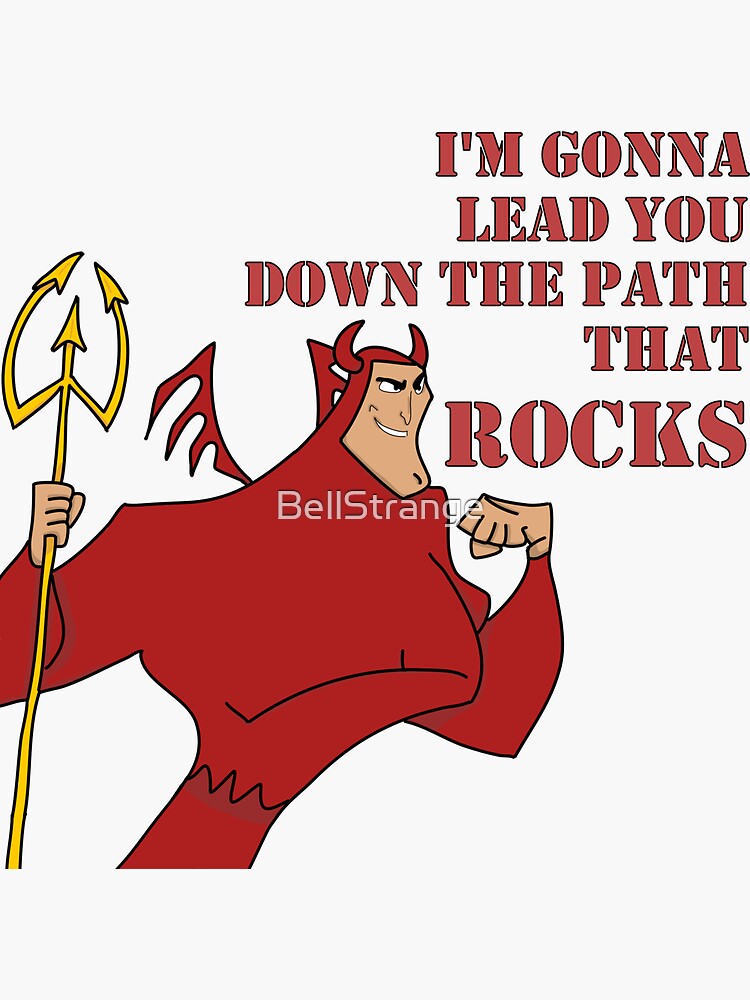 "Kronk Devil - Emperors New Groove - Lead You Down The Path That Rocks ...