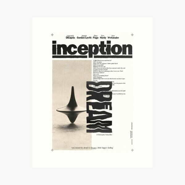 Inception Merch & Gifts for Sale | Redbubble