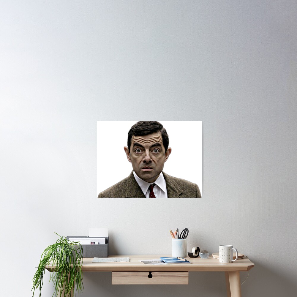 "Mr. Bean Stare" Poster von lotr-fan | Redbubble